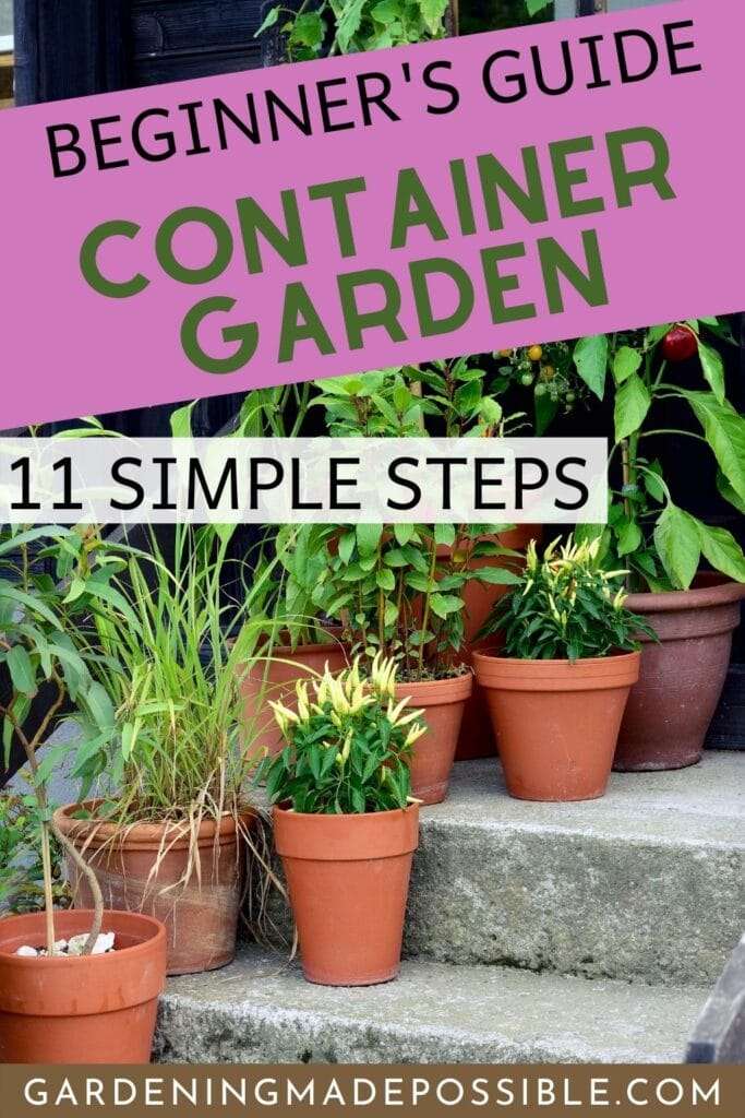How to Start a Container Garden for Beginners: Ultimate Gardening Guide ...